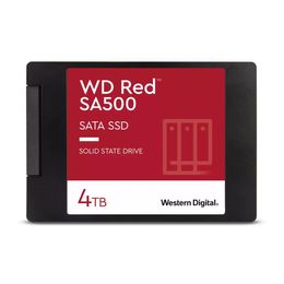 Western Digital WD Red&trade; SA500 NAS SATA SSD 2,5&rdquo; mit Geh&auml;use 4 TB