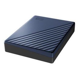Western Digital WD My Passport Ultra mobile Festplatte 5 TB blau