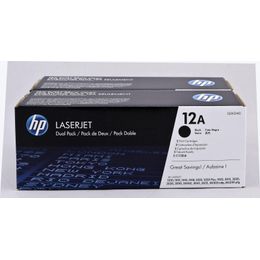 HP Original 12A Toner Doppelpack schwarz 2 x 2.000 Seiten (Q2612AD)