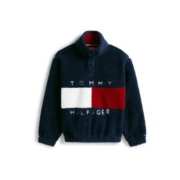 Tommy Hilfiger Pullover 'HERITAGE' Jungen Größe 122 navy / rot / weiß