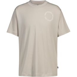 New Balance T-Shirt Herren - beige - Gr. M - Baumwolle