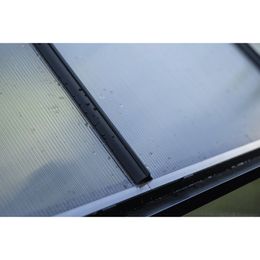 HALLS Montageleisten-Set f&uuml;r 'Icon 6' 3,7 m&sup2; Gew&auml;chshaus mit 4 mm Doppelstegplatten