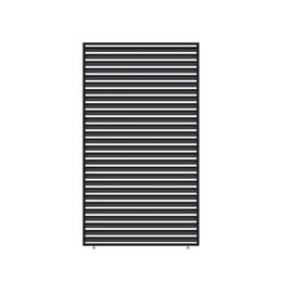 Paragon-Outdoor Lamellen Sichtschutz f&uuml;r Pergola 'Grand Tuscan 14' anthrazit 135 x 234 cm