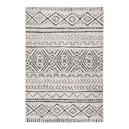 Karat Outdoorteppich Aztec Grau