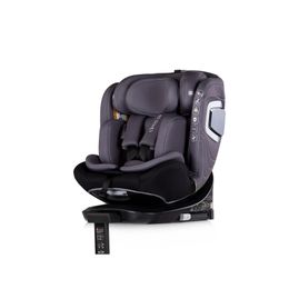 Chipolino Kindersitz Clima Air i-Size (40-150 cm) Isofix L&uuml;ftungs-Heizfunktion grau