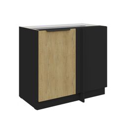 K&uuml;chen-Preisbombe K&uuml;chen Eckunterschrank 105 cm CREMONA Eiche hell K&uuml;che K&uuml;chenzeile K&uuml;chenblock