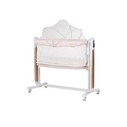 Chipolino Babywiege elektrisch Ultima Beistellbett Schaukelfunktion Musik Timer beige