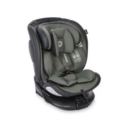 Lorelli Kindersitz Estate i-Size (40-150cm) Isofix, St&uuml;tzbein, Sitz 360&deg; drehbar gr&uuml;n