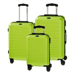 3-tlg. Trolley-Set "Havanna 2.0", hellgr&uuml;n