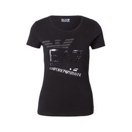 EA7 Emporio Armani T-Shirt Damen Gr&ouml;&szlig;e XXL schwarz / silber / wei&szlig;