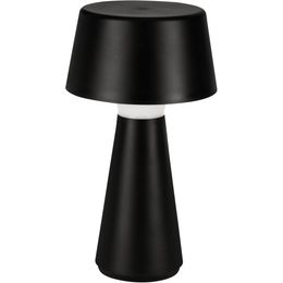 Eglo Tischleuchte "HUESA Tischlampe - Kunststoff - LED - 3W - IP44", schwarz, 1, Ø 13cm H: 29cm, 1 Stk., Leuchten, Tischleuchte