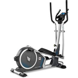 Crosstrainer BH FITNESS "easystep Dual G2518", grau (grau, blau), CrosstrainerB:63cm H:153cm L:144cm, 115 kg max. Benutzergewicht, 24 Widerstandsstufen, B:63cm H:153cm L:144cm