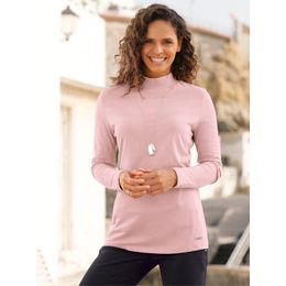 WITT Damen Stehkragenshirt mit Langarm, hortensie, Größe 40