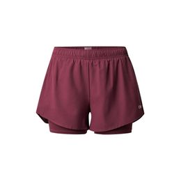 ICANIWILL Sportshorts 'Mirage' Damen Gr&ouml;&szlig;e M grau / rotviolett