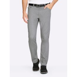 Br&uuml;hl Br&uuml;hl Herren Hose mit Viskose- und Leinen-Anteil, steingrau-meliert, Gr&ouml;&szlig;e 50
