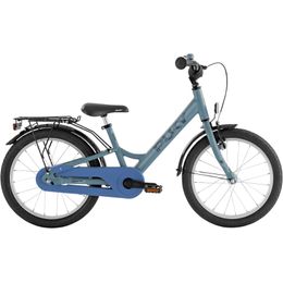 Kinderfahrrad Puky "YOUKE 18 Alu" Gr. 27, blau (breezy blau), Fahrräder, Kinder, 27cm, ab 5 Jahren, 18 Zoll
