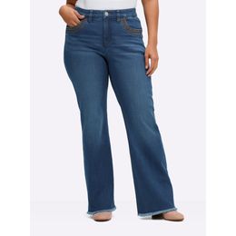 sheego Jeans female size 39/40 Blue