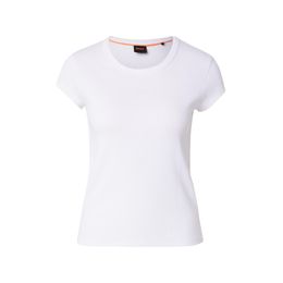 BOSS T-Shirt 'Ecute' Damen Gr&ouml;&szlig;e XL wei&szlig;