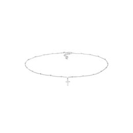 Collier Elli "Choker Kugelkette Kreuz Glaube Schmuck Geschenk 925 Silber" Gr. 36, silber, Halsketten, Damen, 36, ohne Stein, Silber 925 (Sterlingsilber), L: 36, Collier
