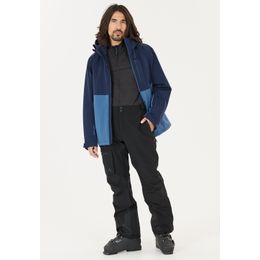 Skihose WHISTLER "Maze", Herren, Gr. XL, EURO-Gr&ouml;&szlig;en, schwarz, 88% Polyamid, 12% Elasthan, unifarben, lang, Hosen Skihose, im funtkionalen Layertech-Design mit hoher Wassers&auml;ule