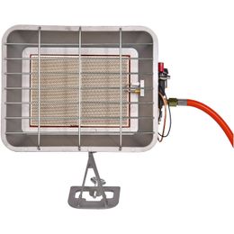 FIREFIX Heizstrahler "COMFORT 4,4 kW", silber, B:24,4cm H:33,9cm T:11,6cm, Heizstrahler, gasbetrieben, Heizstrahler