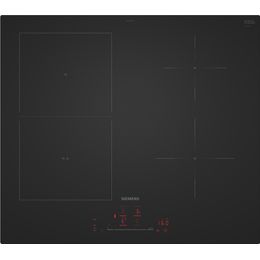 Siemens Induktions-Kochfeld "ED61AHSC1E", B:59,2cm H:5,1cm T:52,2cmschwarz, Kochfelder, Moderne matte Optik: 5x weniger sichtbare Kratzer
