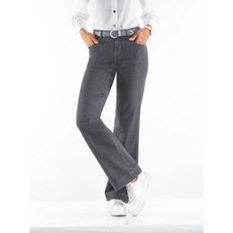 Bequeme Jeans Inspirationen, Damen, Gr. 36, Normalgr&ouml;&szlig;en, blau (stone, grau, denim), 82% Baumwolle, 16% Polyester, 2% Elasthan, unifarben, lang, Jeans