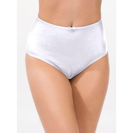 w&auml;schepur Taillenslip W&Auml;SCHEPUR, Damen, Gr. 42, 10 Stk., wei&szlig;, 95% Baumwolle, 5% Elasthan, Unterhosen Taillenslip