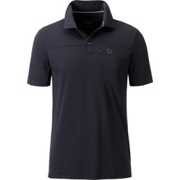 LPO Damen Poloshirt "Funktionspolo Adrian"schwarz, Gr. 52, 100% Polyester, Shirts, baumwolliger Griff