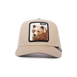 GOORIN BROS. Cap 'Big Bear' Damen Gr&ouml;&szlig;e 55/60 braun / khaki / schwarz / wei&szlig;