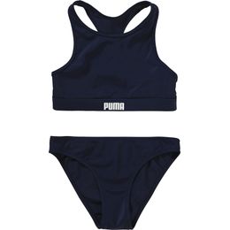 Puma Bikini M&auml;dchen Gr&ouml;&szlig;e 116 navy / wei&szlig;