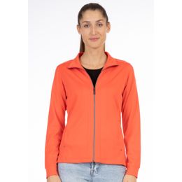 LPO Damen Trainingsjacke "Abby II"new orange, Gr. 36, 60% Polyester; 40% Baumwolle, Jacken, glatt mit matter Struktur