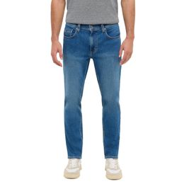 Stretch-Jeans Mustang "Style Washington Straight", Herren, Gr. 36, L&auml;nge 34, medium middle 14, Denim/Jeans, Obermaterial: 99% Baumwolle, 1% Elasthan, relaxed fit lang, Jeans