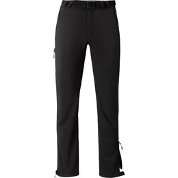 Softshellhose LPO "Softshellhose Tizian 2", Herren, Gr. 25, Normalgr&ouml;&szlig;en, schwarz, 92% Polyester; 8% Elasthan, regular fit, Hosen Softshellhose, verstellbarer Beinabschluss