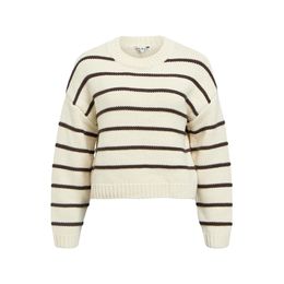 Object Pullover 'OBJoda' Damen Gr&ouml;&szlig;e L beige / braun