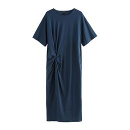 next Kleid Damen Gr&ouml;&szlig;e 48 dunkelblau Winterkleid