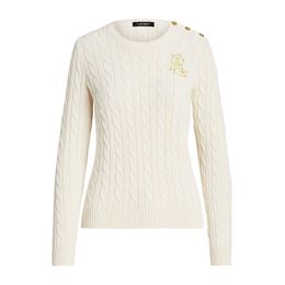 Lauren by Ralph Lauren Lauren Ralph Lauren Pullover Damen Gr&ouml;&szlig;e XXL creme / gold