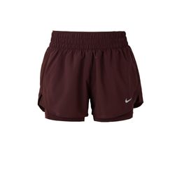 Nike Sportshorts 'ONE' Damen Gr&ouml;&szlig;e XS weinrot