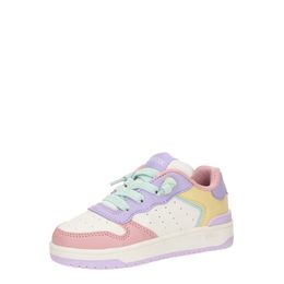 Geox Sneaker 'Washiba' Jungen Gr&ouml;&szlig;e 39 gelb / lila / altrosa / wei&szlig;