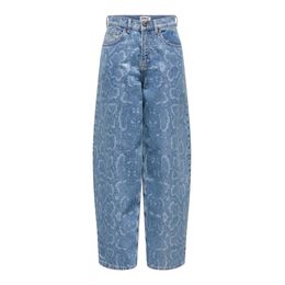 Only Jeans 'ONLTAYLOR SNAKE' Damen Gr&ouml;&szlig;e 25/26 blue denim