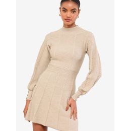 Lipsy Kleid Damen Gr&ouml;&szlig;e XS beige
