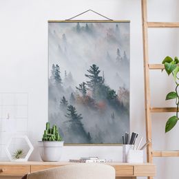 Bilderwelten Stoffbild mit Posterleisten Illustration You make me happy