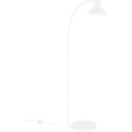 Nordlux Stehlampe "Dial", Ø 25cm H: 150cm, 1 Stk., weiß, Wohnzimmer, Leuchten, Nordische Schlichtheit mit klaren Linien, dekorativer Uplight-Effekt