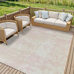 Outdoorteppich LIVABLISS "COMAL", beige, B:160cm H:5mm L:213cm, Kunstfaser, Teppiche, Outdoorteppich, In- & Outdoorteppich, Modern & Wetterfest, f&uuml;r Balkon, Terrasse, K&uuml;che