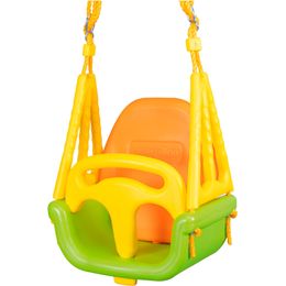 JOHN Kinder Schaukelsitz "3in1 Swingolino", bis 50 kggrün, orange, gelb, Kunststoff, Schaukelsitze