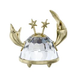Swarovski Dekofigur "Kristallfigur Sammelfigur Zodiac Krebs", B/H/T: 2,8cm x 3,8cm, wei&szlig;, Metall, Swarovski Kristall, B:2,8cm H:3,8cm, Dekofiguren,