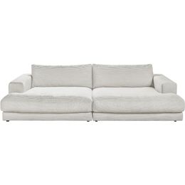 Loungesofa Home Affaire, B:290cm H:85cm T:170cm, grau, 88% Polyester, 12% Polyacryl, Sofas, "Enisa, B/T/H: 290/170/85 cm", Zeitloses und stylisches