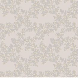 Laura Ashley Vliestapete "Laura Ashley Burnham Dove Grey Vliestapete", B/L: 0,52mm x 10,05mm, Rollen:, grau, Wohnzimmer, Tapeten, Laura Ashley