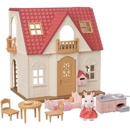 Jungen Spielwelt "Spielset Starter Haus NEU (5567)", bunt, Sylvanian Families, Kunststoff, Spielfigurenwelten