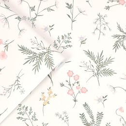 Laura Ashley Vliestapete "Crosswell Coral Pink", B/L: 0,52mm x 10mm, Rollen:, rosa, Tapeten, 10mx52cm